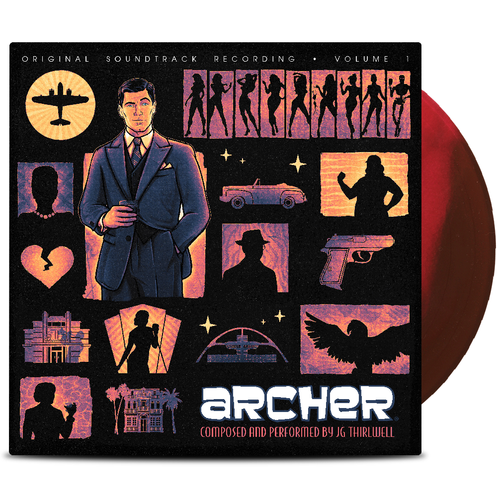 ARCHER VINYL SOUNDTRACK – iam8bit japan & asia